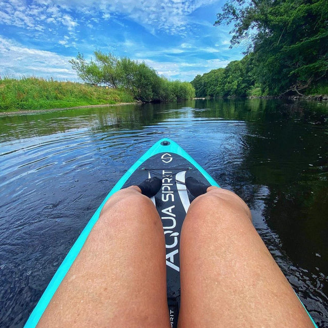 AQUA SPIRIT Barracuda Inflatable Stand Up Paddle Board With Kayak ...