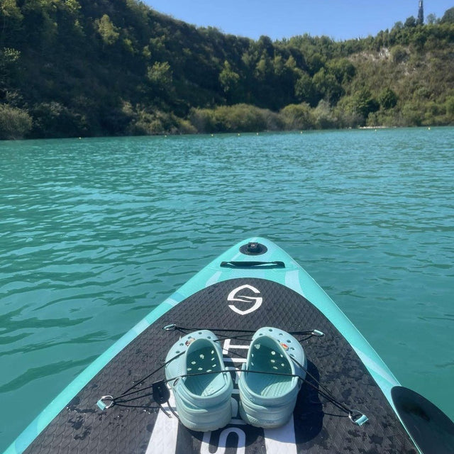 Aqua Spirit Flameback SUP Activity Inflatable Stand Up Paddle Board 20 ...
