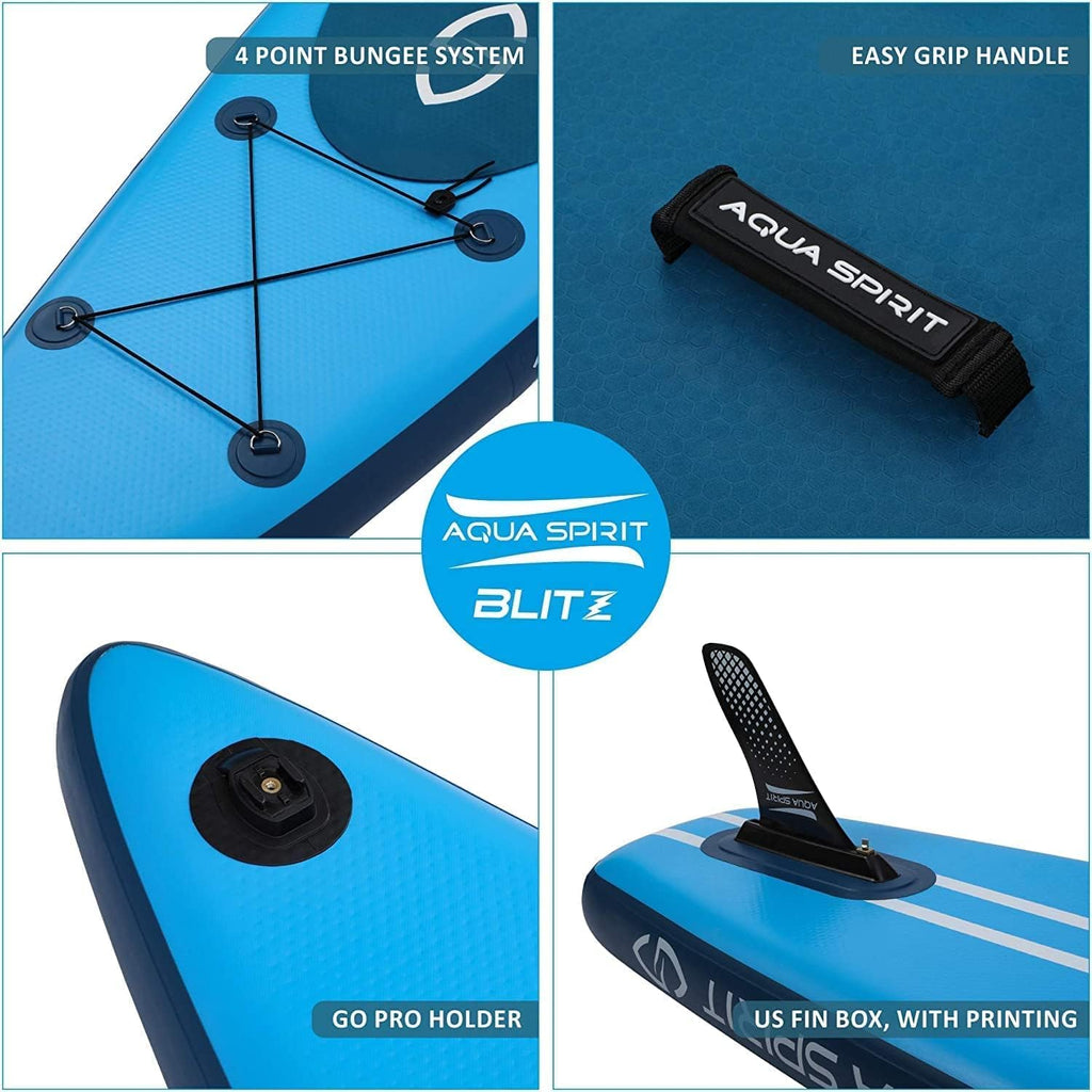 AQUA SPIRIT Blitz 12'6" PREMIUM iSUP Inflatable Stand up Paddle Board – Aqua Spirit iSUPs UK